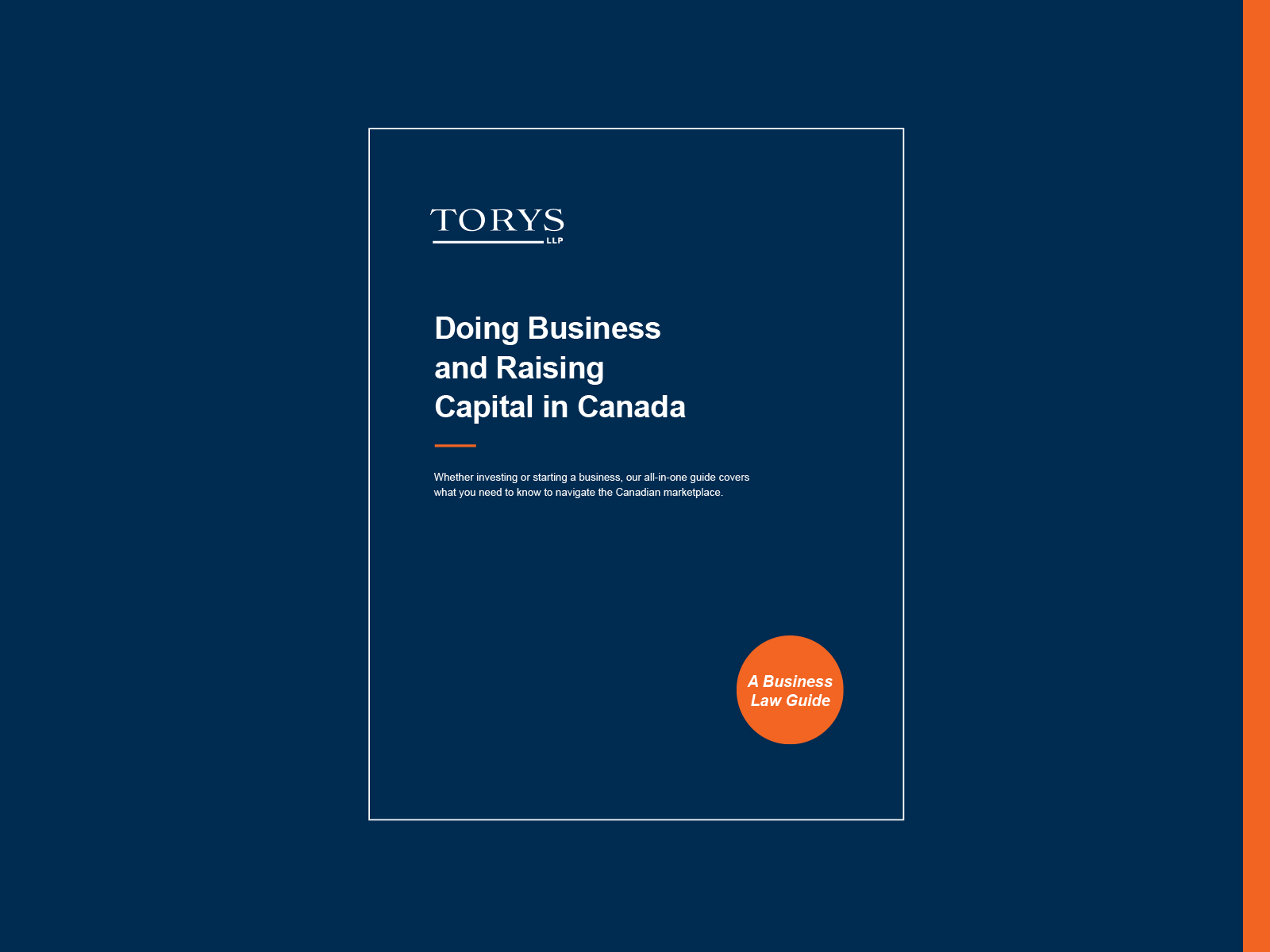 Business Law Guides | Torys LLP